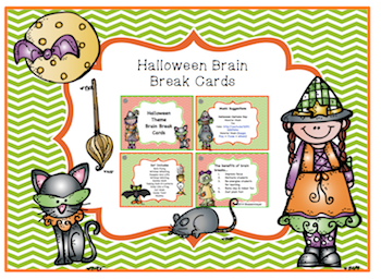 Halloween Theme Brain Breaks | Peaceful Playgrounds | Recess Doctor Blog