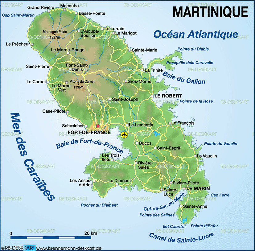 MARTINIQUE (Découvrir la Martinique) ~ Air Vacances.fr ~ Bons Plans ...