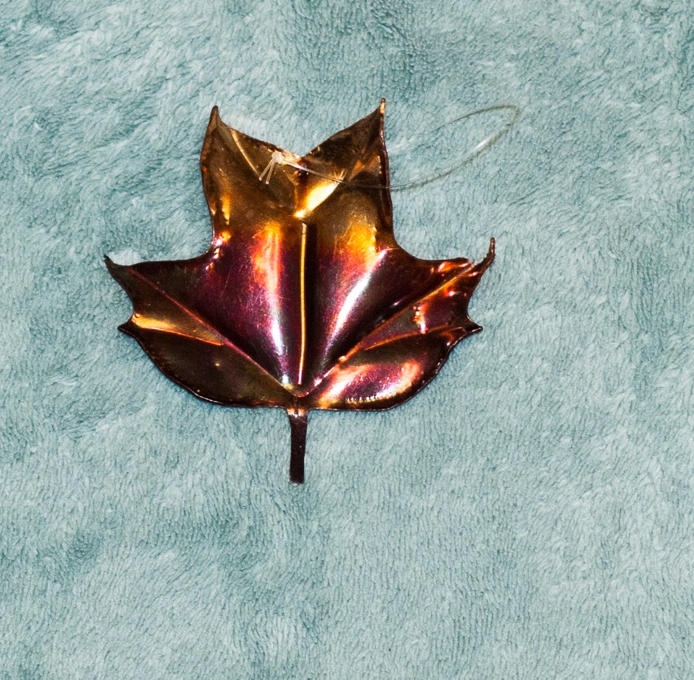 Committed Stitcher: Copper Leaf