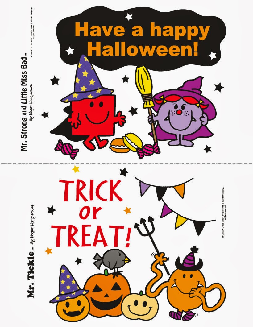 CARPETA DEL MAESTRO: TARJETAS DE HALLOWEEN