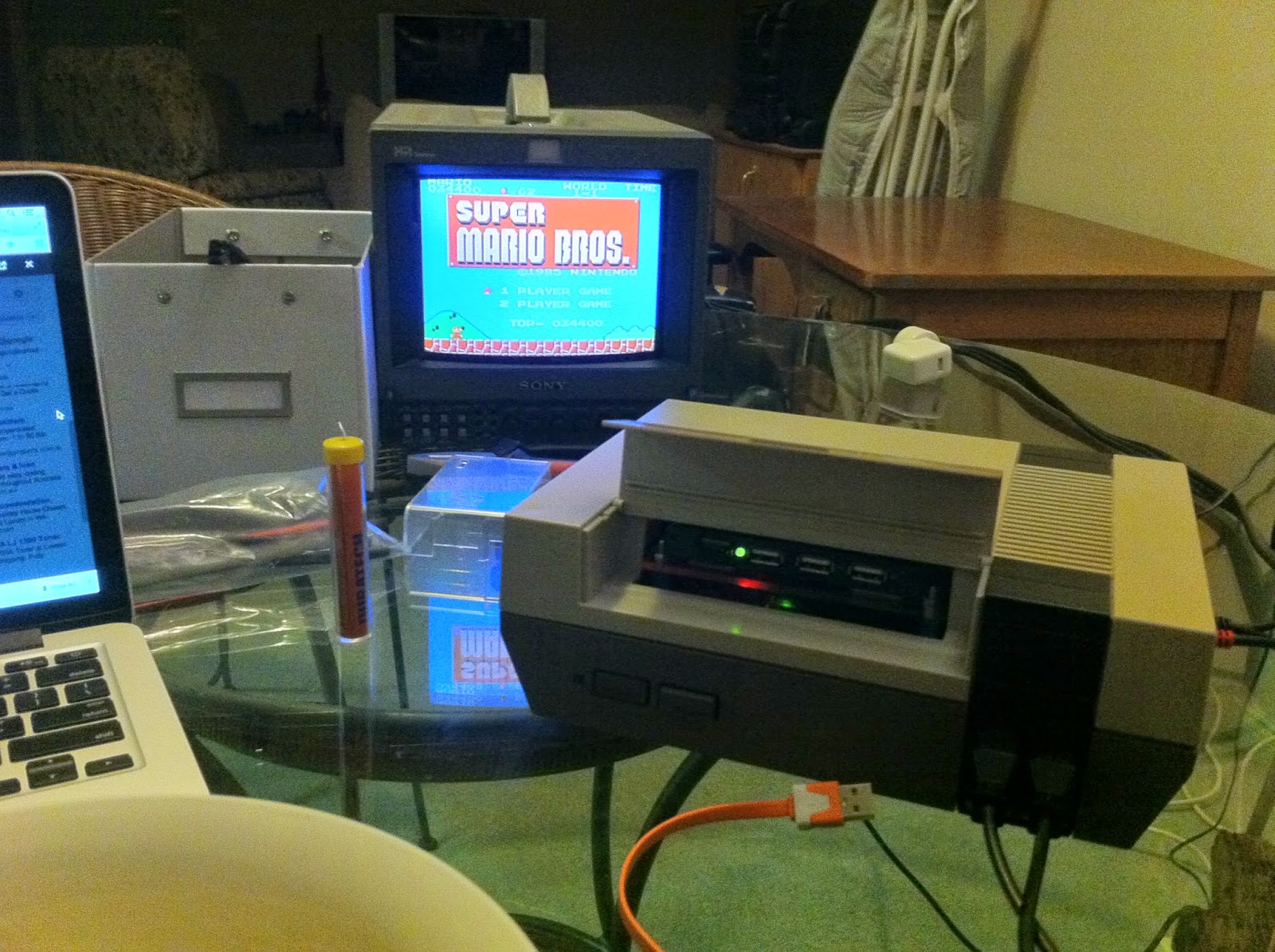 A Raspberry Pi inside an old NES - Raspberry Pi Pod and micro:bit base