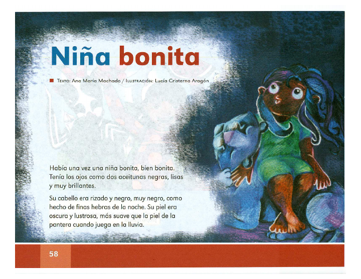 Niña bonita - Español Lecturas 2do grado ~ Apoyo Primaria