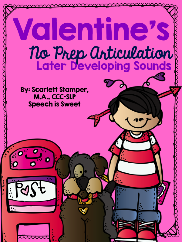 Valentine's Day Articulation Resources (Plus Giveaway!) - Speech is Sweet