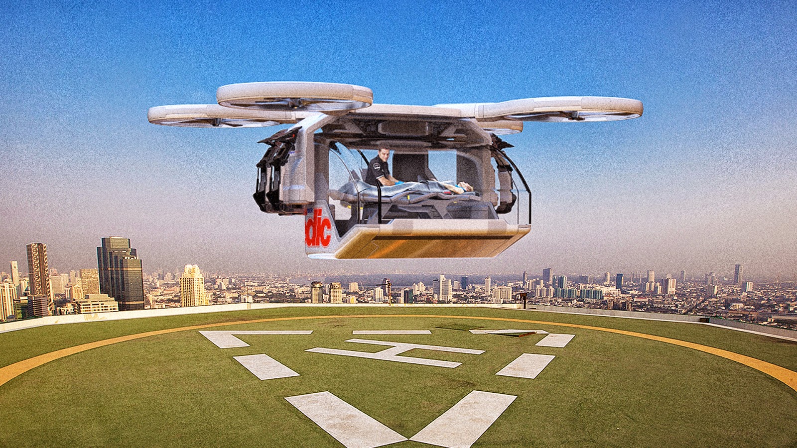 EMS SOLUTIONS INTERNATIONAL marca registrada: Ambulance Drone by argodesign
