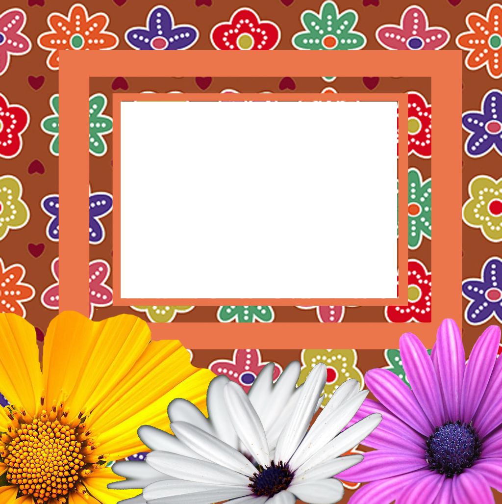 MOLDURA DE FLORES - Imagui