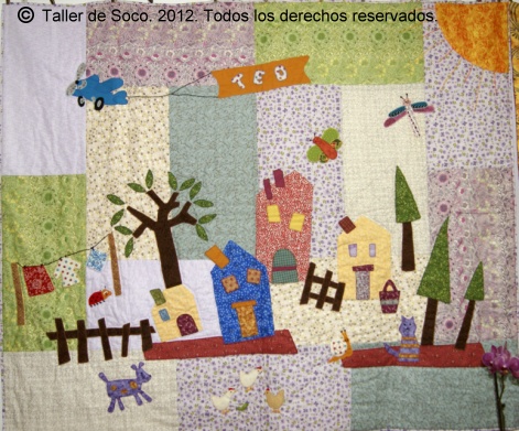 Mantitas infantiles de patchwork - Imagui