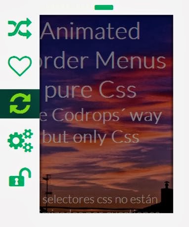 EsCss: Animated Border Menu al estilo Codrops en puro Css. Por @Kseso
