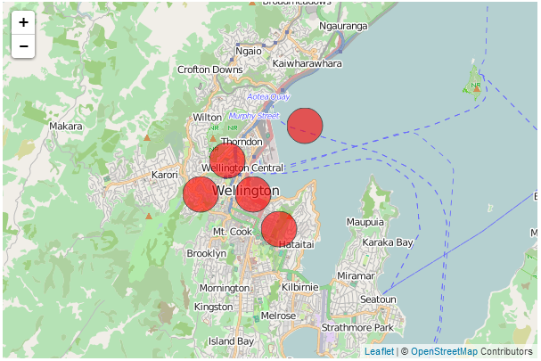D3.js Tips and Tricks: Leaflet map with d3.js elements that are overlaid on a map