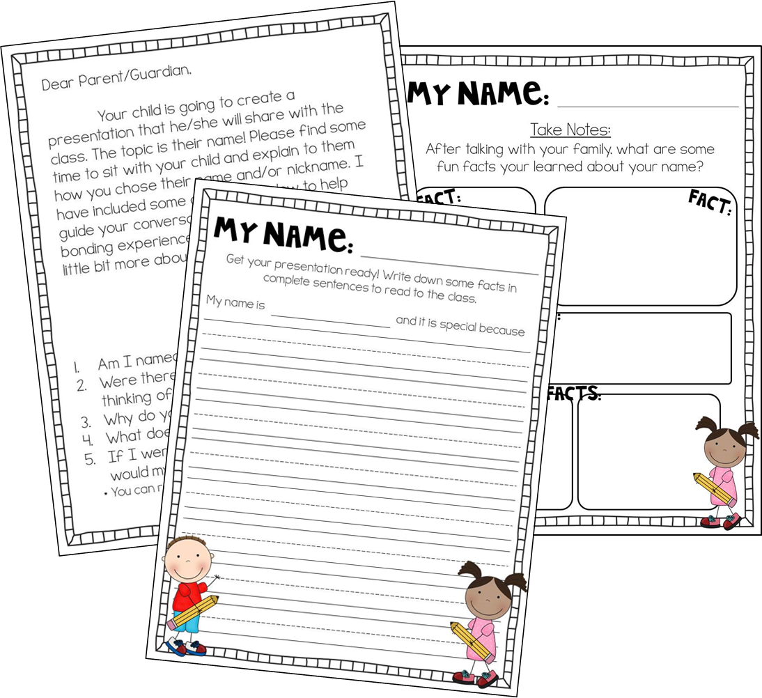 All About ME! A Back to School Unit - Susan Jones Teaching