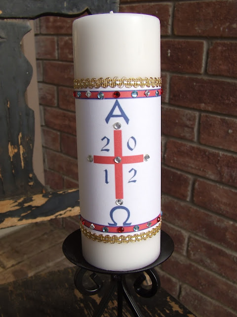 Waltzing Matilda: Easy Paschal Candle