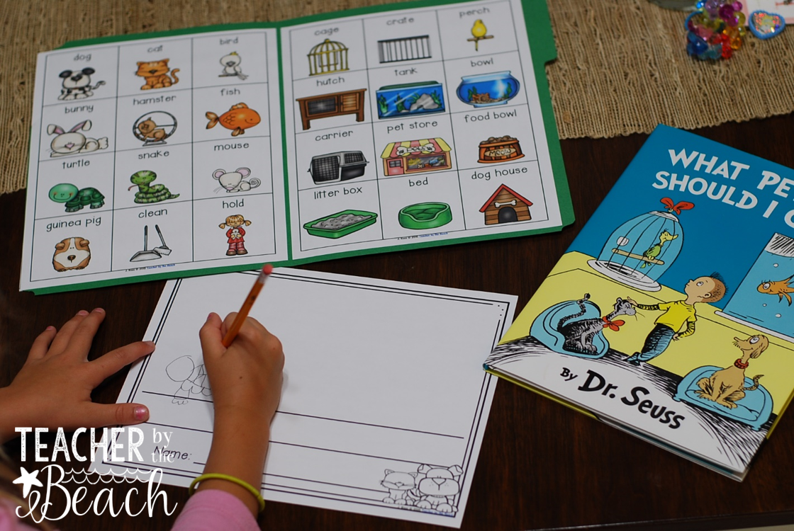 What Pet Should I Get - Writing Activity - Teacher by the Beach