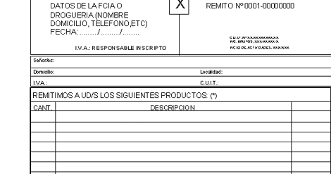 documentos comerciales: Remito