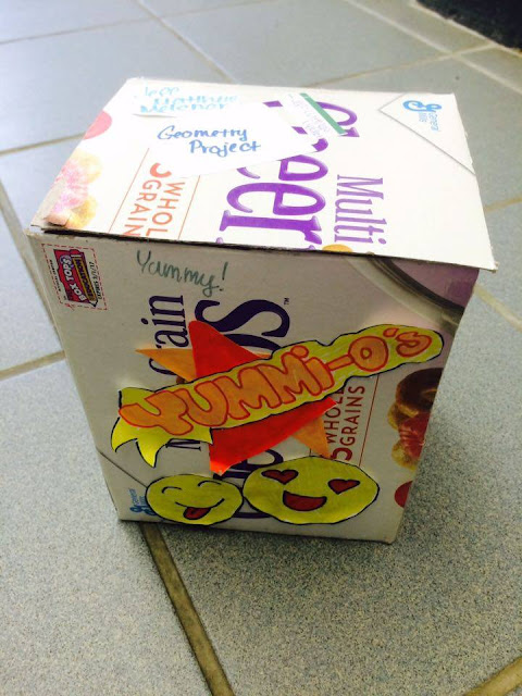 Geometry Cereal Box Project geometry-cereal-box-project
