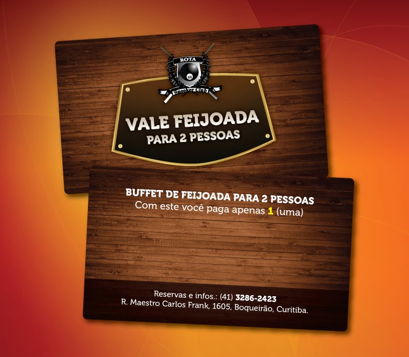 Blog do Chambe - Design Gráfico: Rota 98 - Feijoada