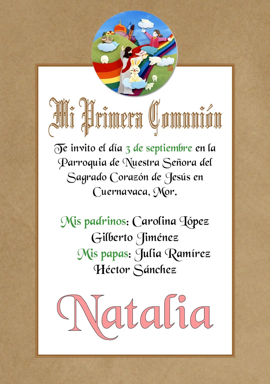 Oraciones para primera comunión cortas - Imagui Oraciones para primera comunión cortas - Imagui