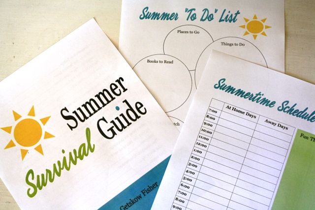 Life with Lucie & Ella: Our Thematic Summer Plan