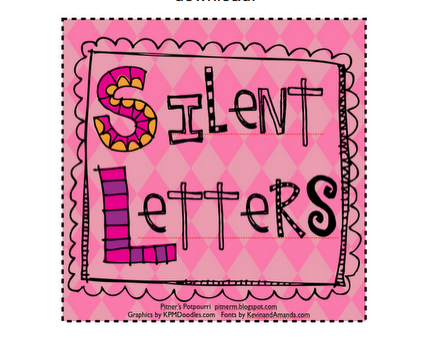 Silent Letters - Classroom Freebies