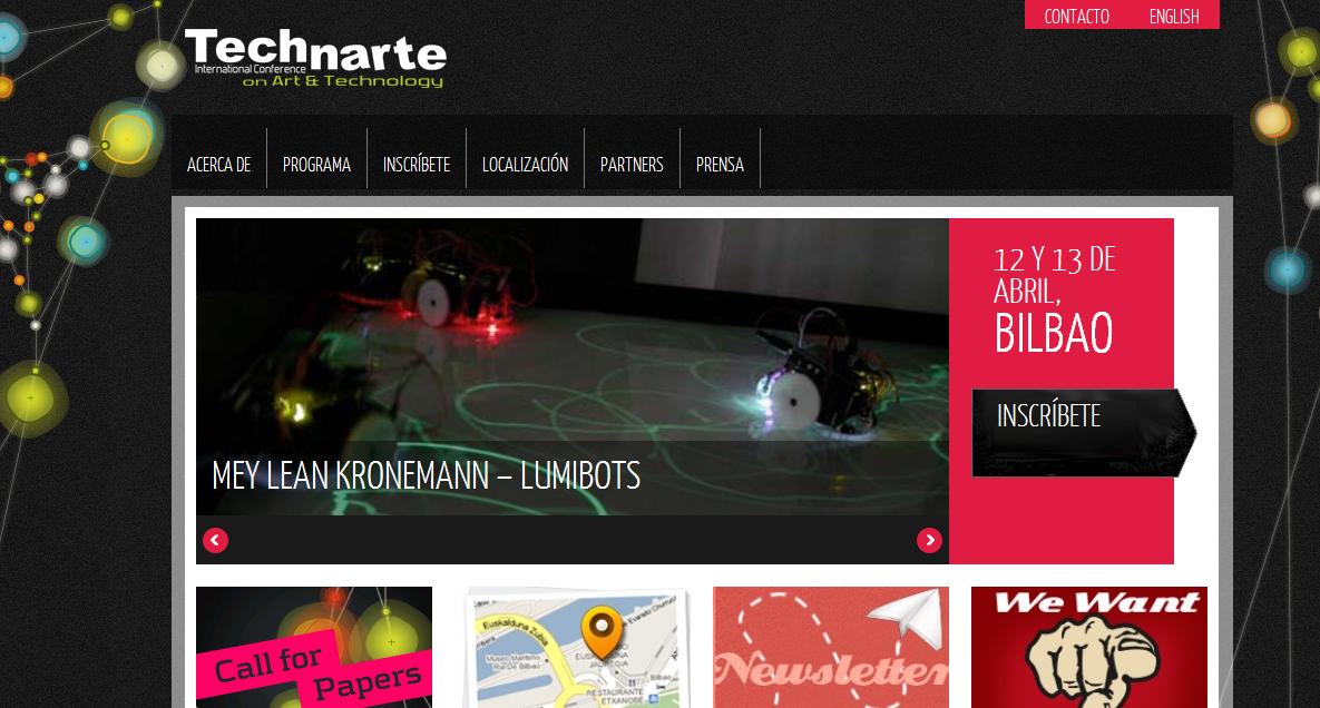 Technarte, fusión de arte y tecnología - NTARTE · Nuevas Tecnologías en el Arte