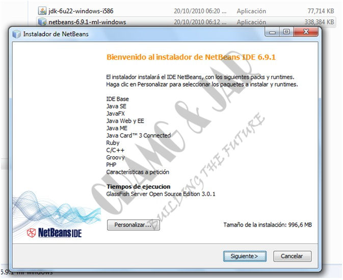 VISUAL JAVA SERVER FACES y NETBEANS