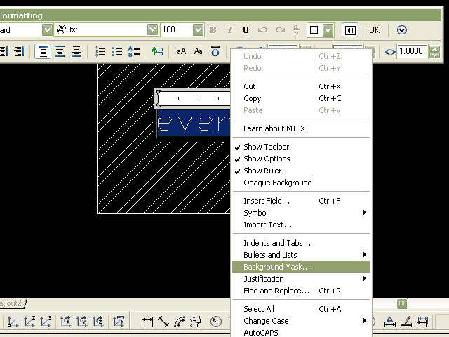Text Menggangu Hatch AutoCad Academy text-menggangu-hatch-autocad-academy