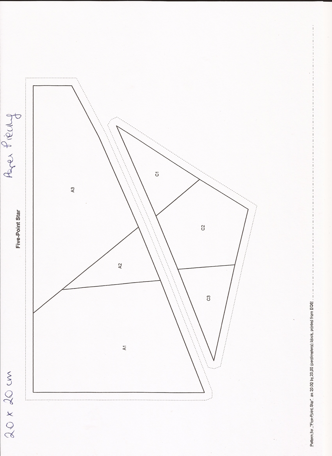 Patrones patchwork gratis para imprimir - Imagui