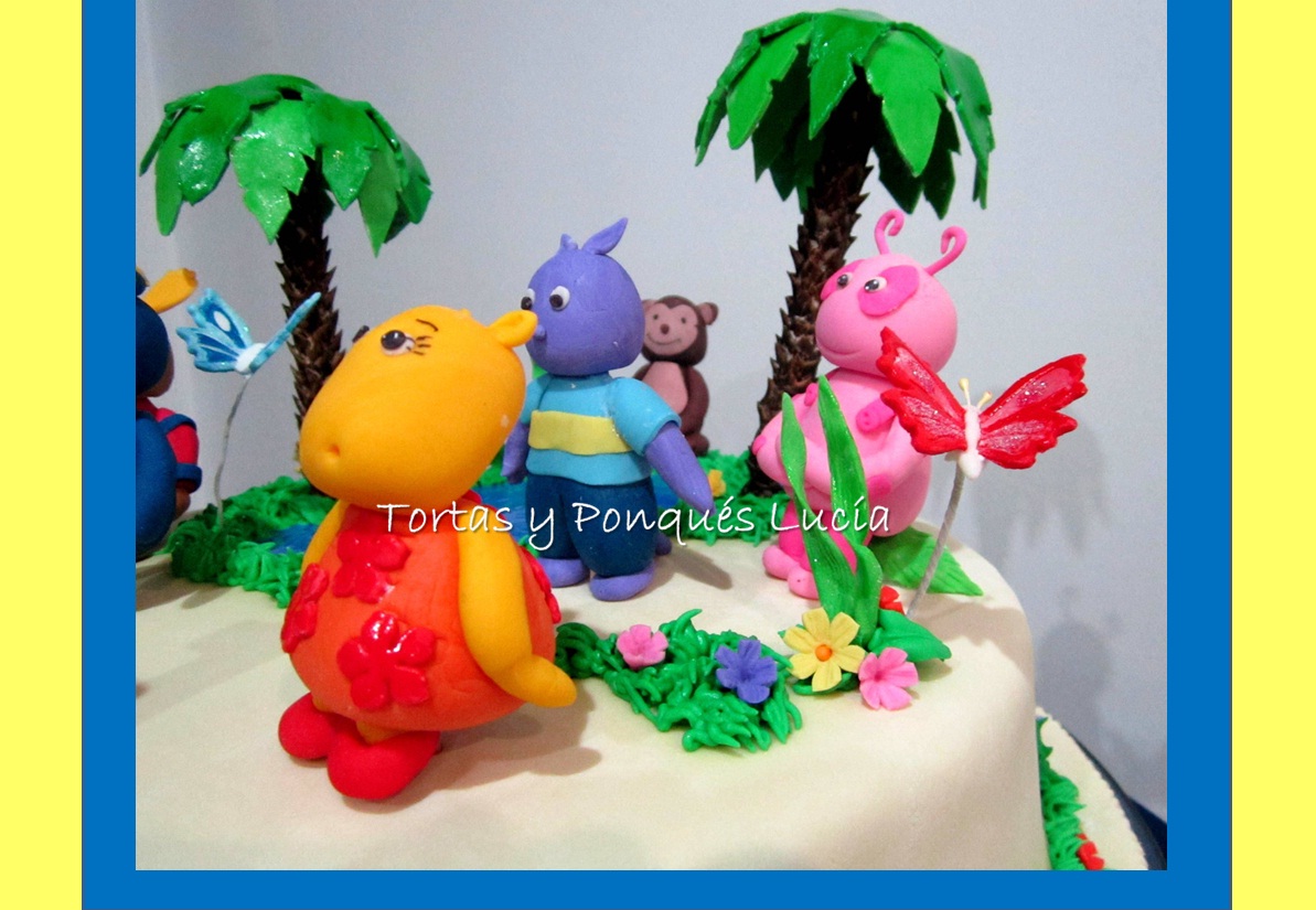 Modelos de tartas Backyardigans - Imagui