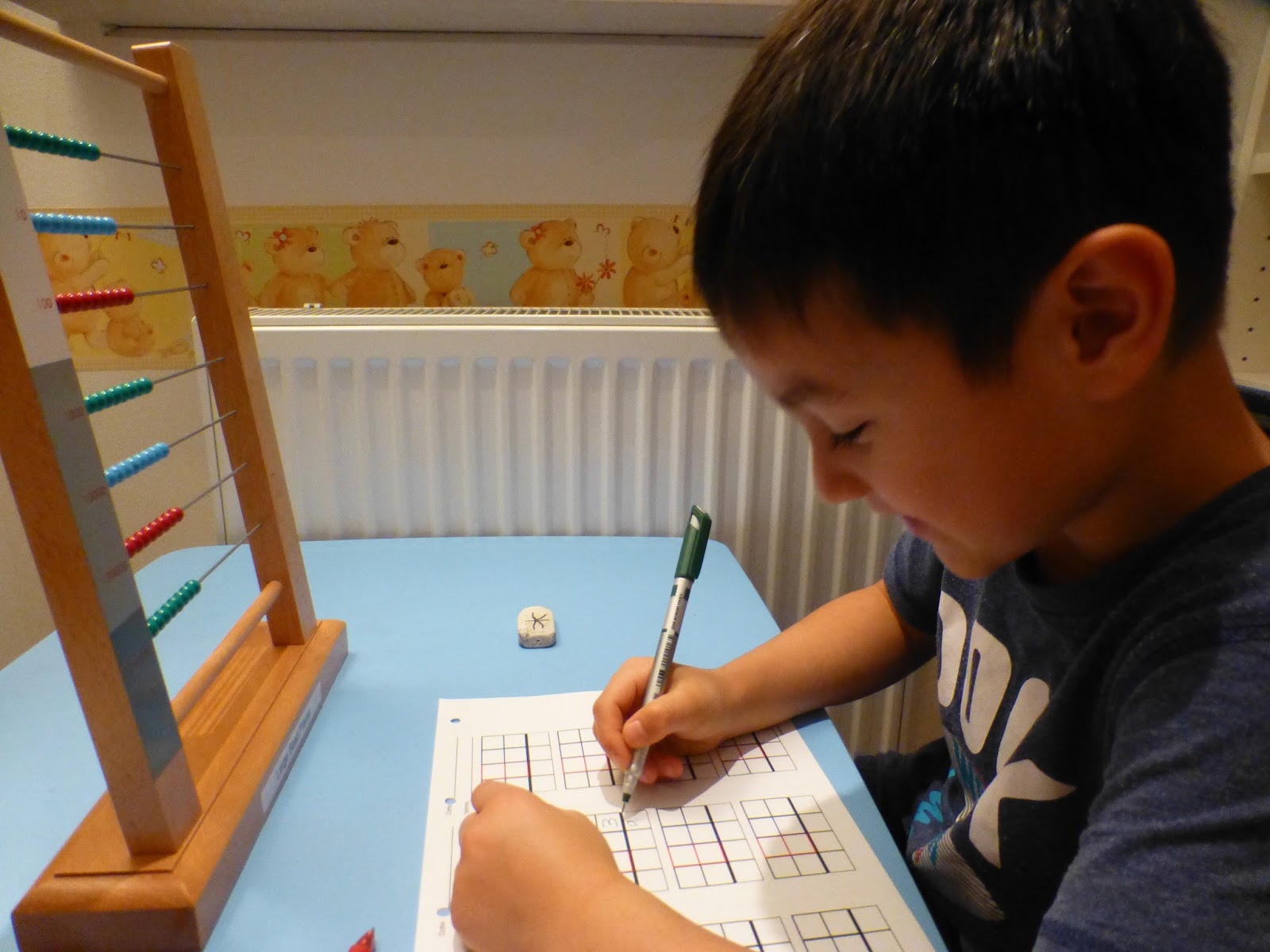 Family FECS: Montessori Activity: Small Bead Frame - Dynamic Multiplication