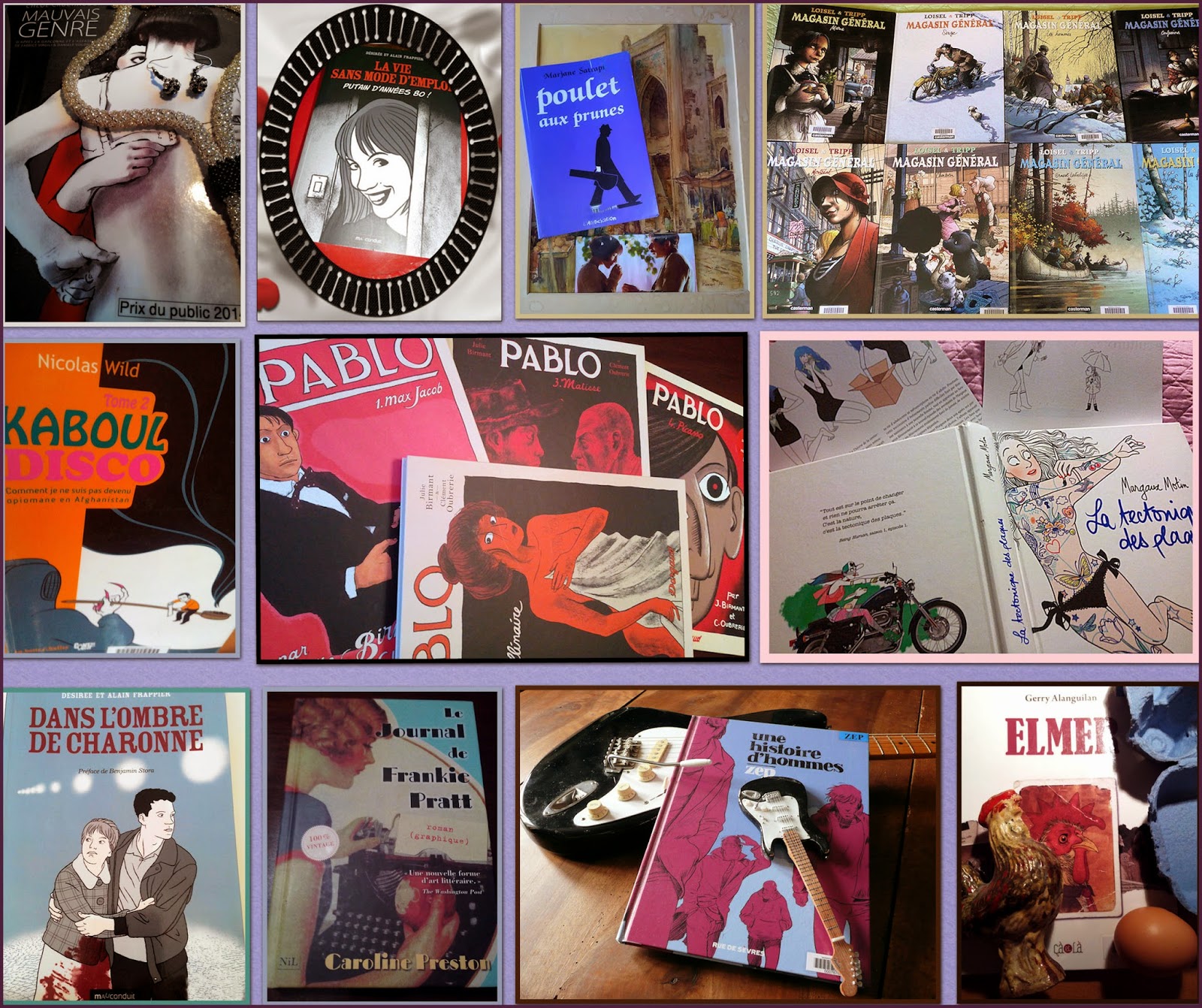 ...COQUELICOTS, COQUILLAGES...et BELLES PAGES !: Mon palmarès BD et romans graphiques 2014