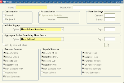 Learn Oracle: Oracle Inventory: Defining Rules