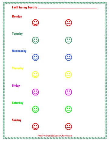 Teacher Resources for Parents: Behavior Charts at Home