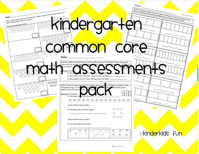 Common Core Kindergarten Math - Kindergarten