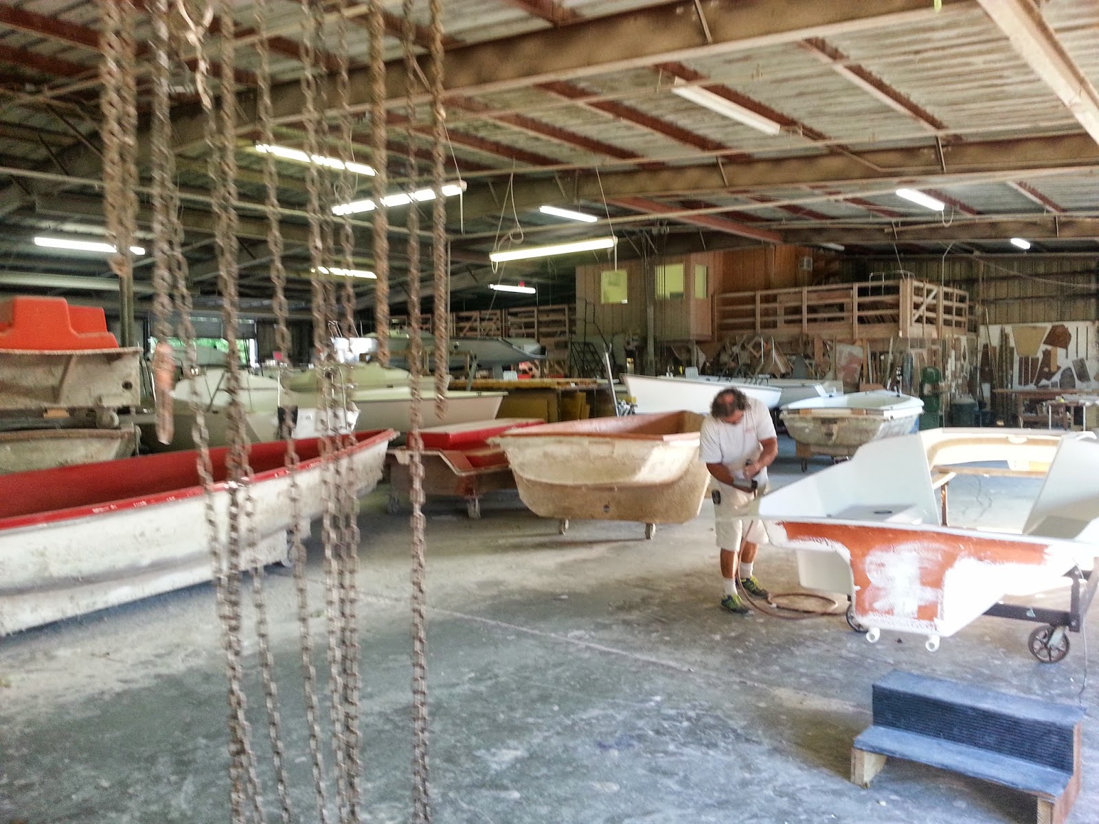 The Kasey Nesselrotte Blog: Precision Boat Works, Palmetto, FL