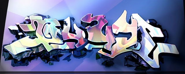 Digital Graffiti Stack Letters | Digital Graffiti