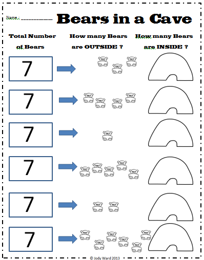 Math: decomposing on Pinterest | Number Bonds, Decomposing Numbers and ...