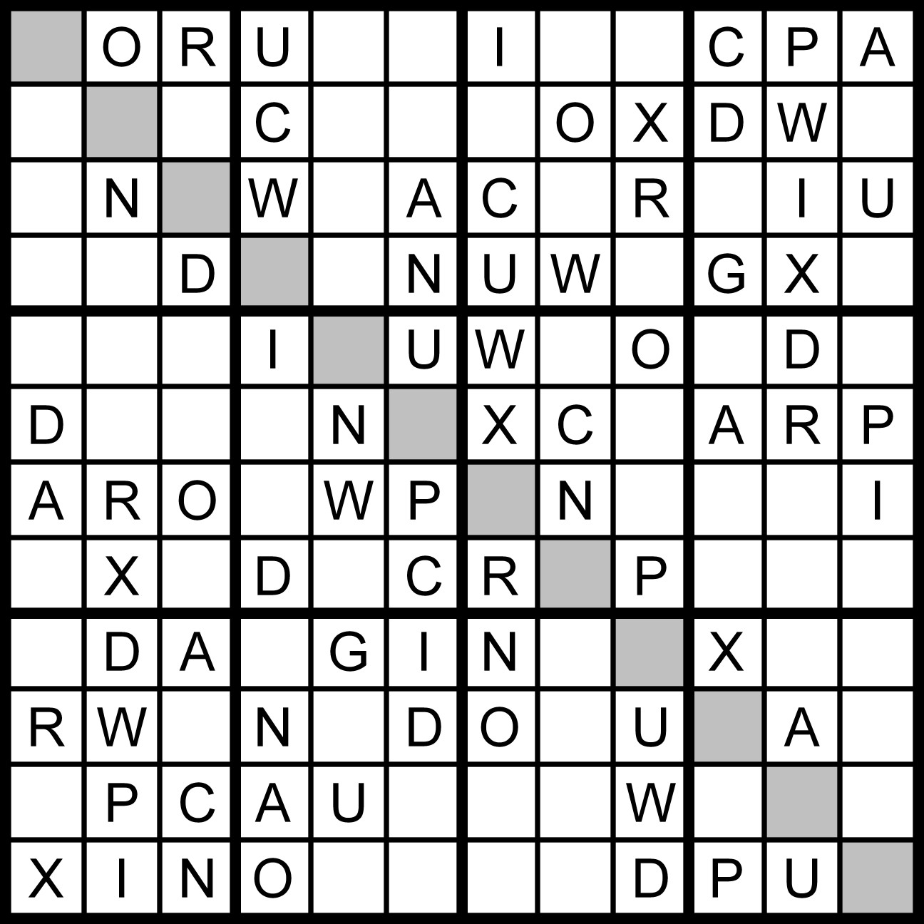 Magic Word Square Sunday Challenge New Word Sudoku Puzzle For Sunday magic-word-square-sunday-challenge-new-word-sudoku-puzzle-for-sunday