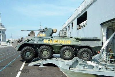 Militer Review: BTR-80A - Monster Amfibi Korps Marinir TNI-AL