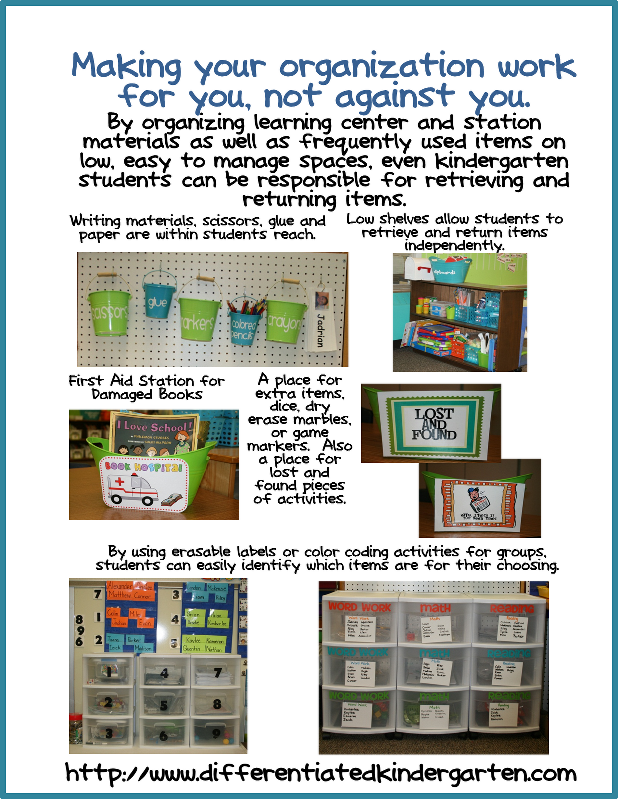 Kindergarten Daily 5 Book Study: Chapter One - Differentiated Kindergarten