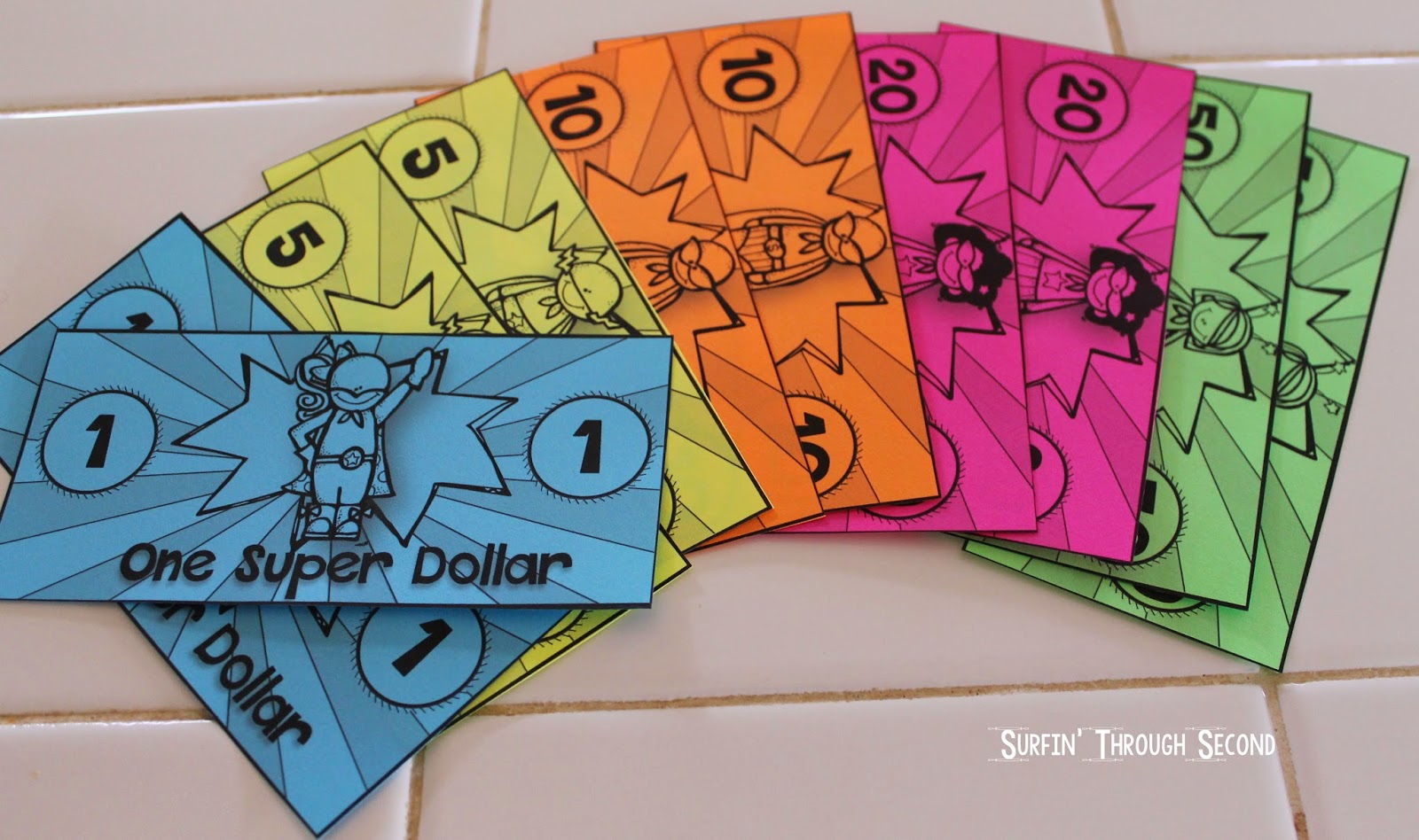 Super Hero Cash - Surfin' Through Second