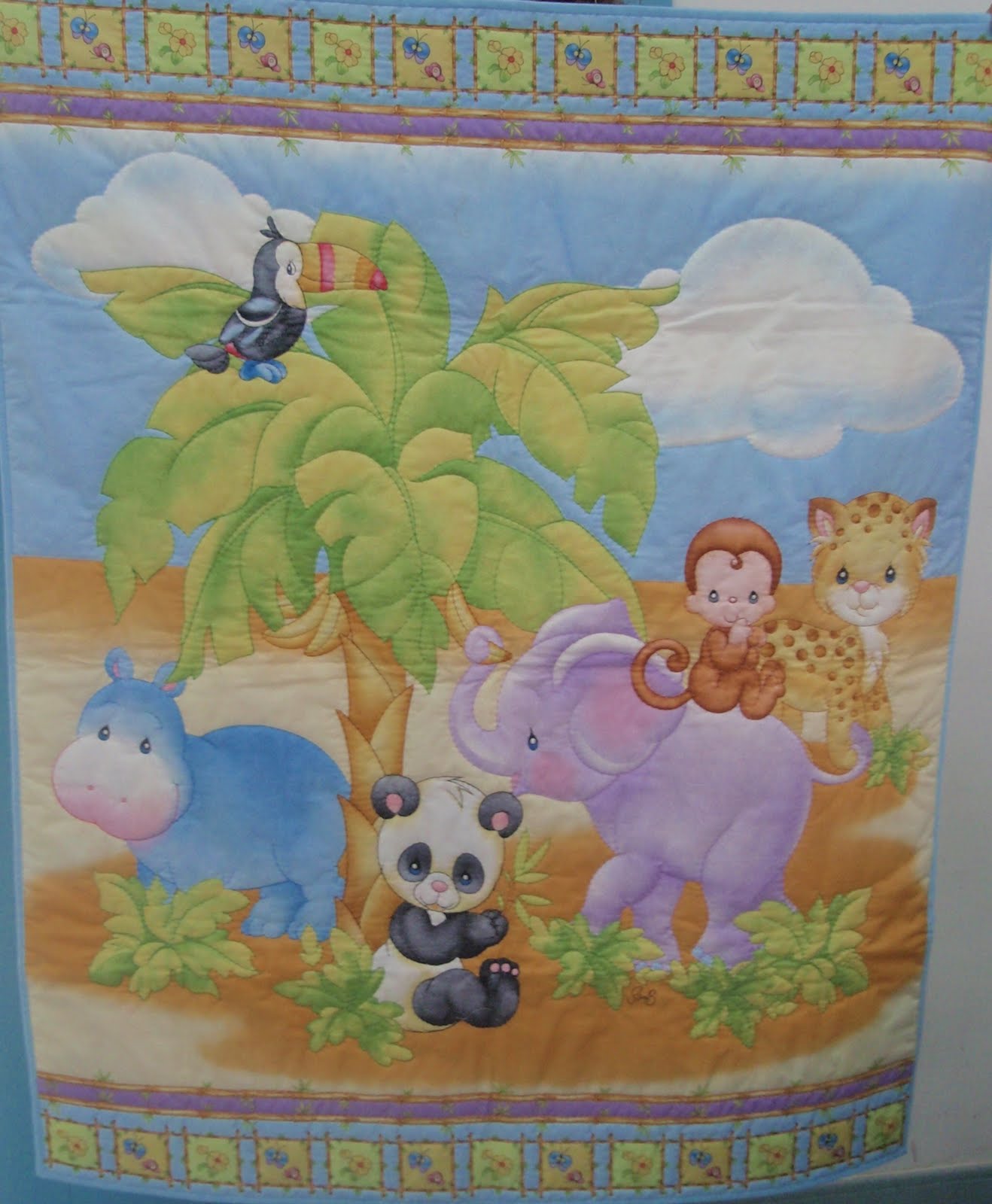 Dibujos patchwork colchas bebé - Imagui