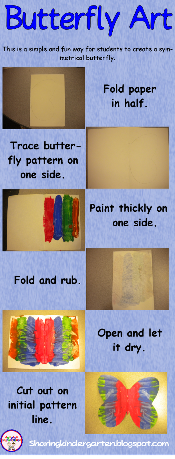 Butterfly ART!! - Kreative in Kinder