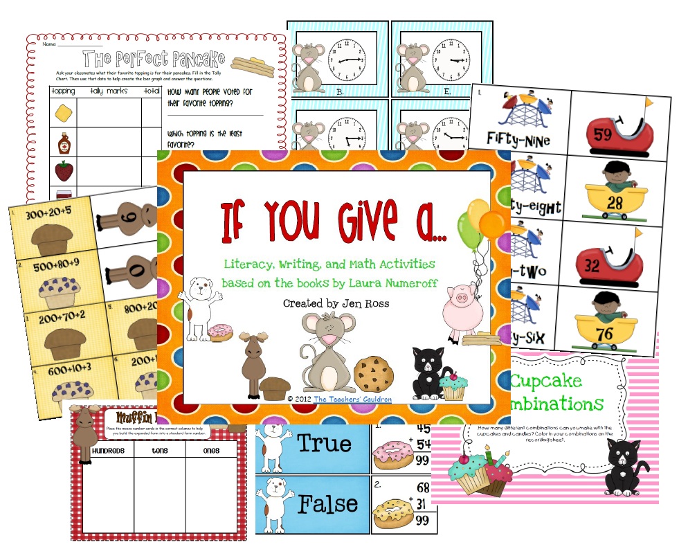 Finally! Laura Numeroff Unit - Teacher by the Beach