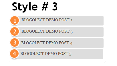 3 Different Popular Posts Styles for Blogger | Blogolect