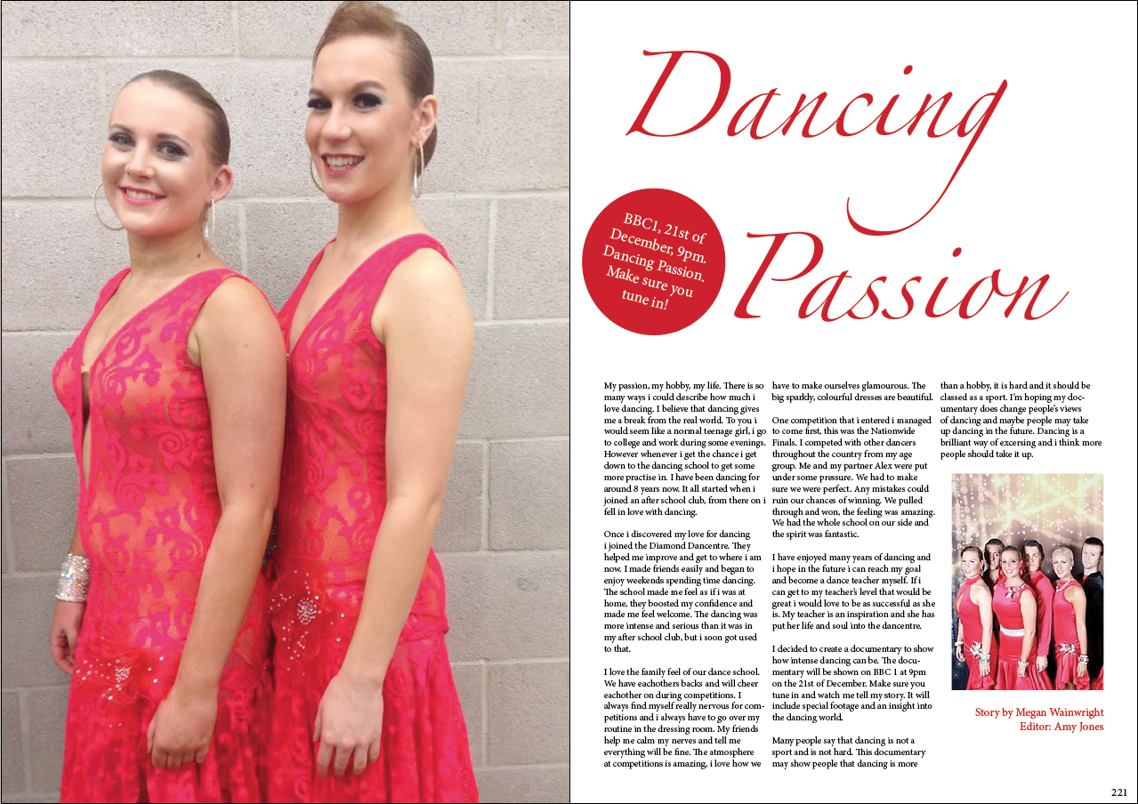 Megans Blog : Final Double Page Spread