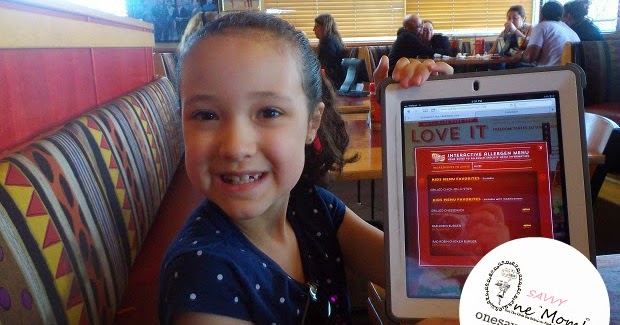 One Savvy Mom ™ | NYC Area Mom Blog: Exploring The New Interactive Allergen Menu At Red Red ...