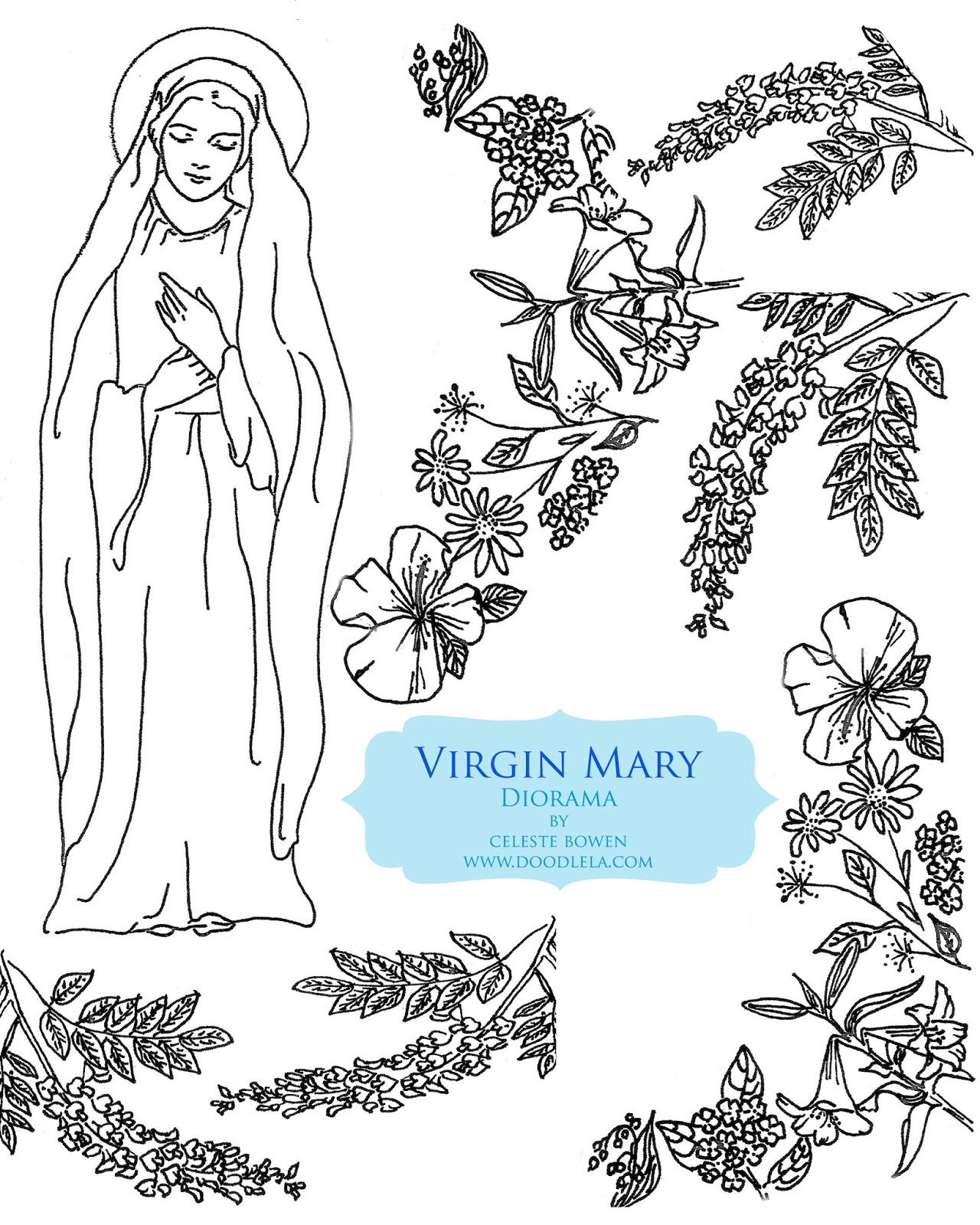 Mary Diorama » Catholic Sistas