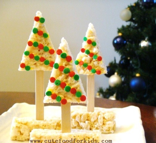 Cute Food For Kids?: 35 Edible Christmas Tree Craft Ideas