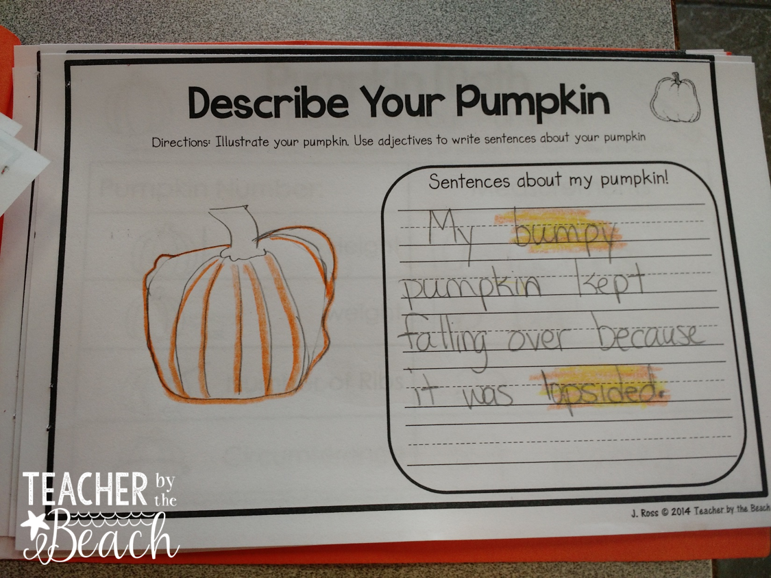 Pumpkin Week - Teacher by the Beach