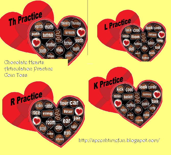 Valentine's Day Artic Practice - Speech Time Fun: Speech and Language ...