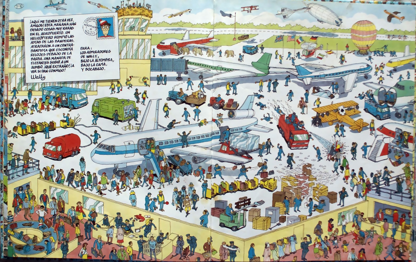 Entertaiment for kids: Donde esta wally? para imprimir y jugar 01