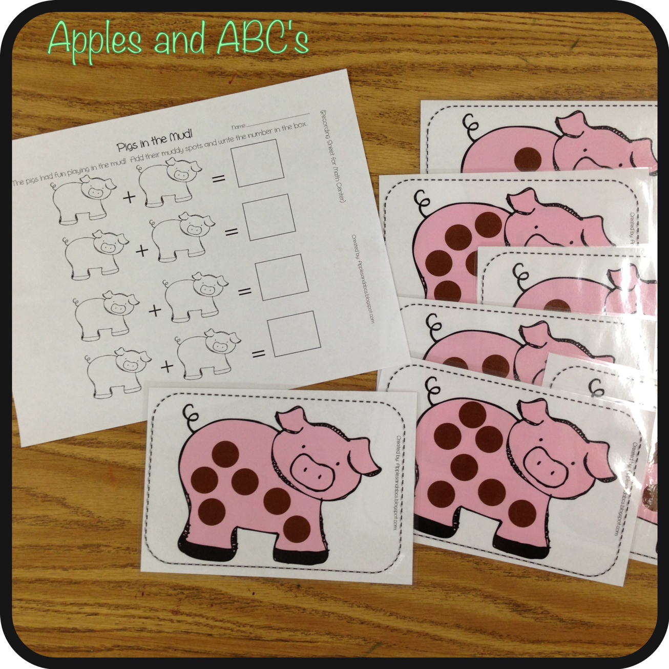 Down on the Farm! - Apples & ABC's